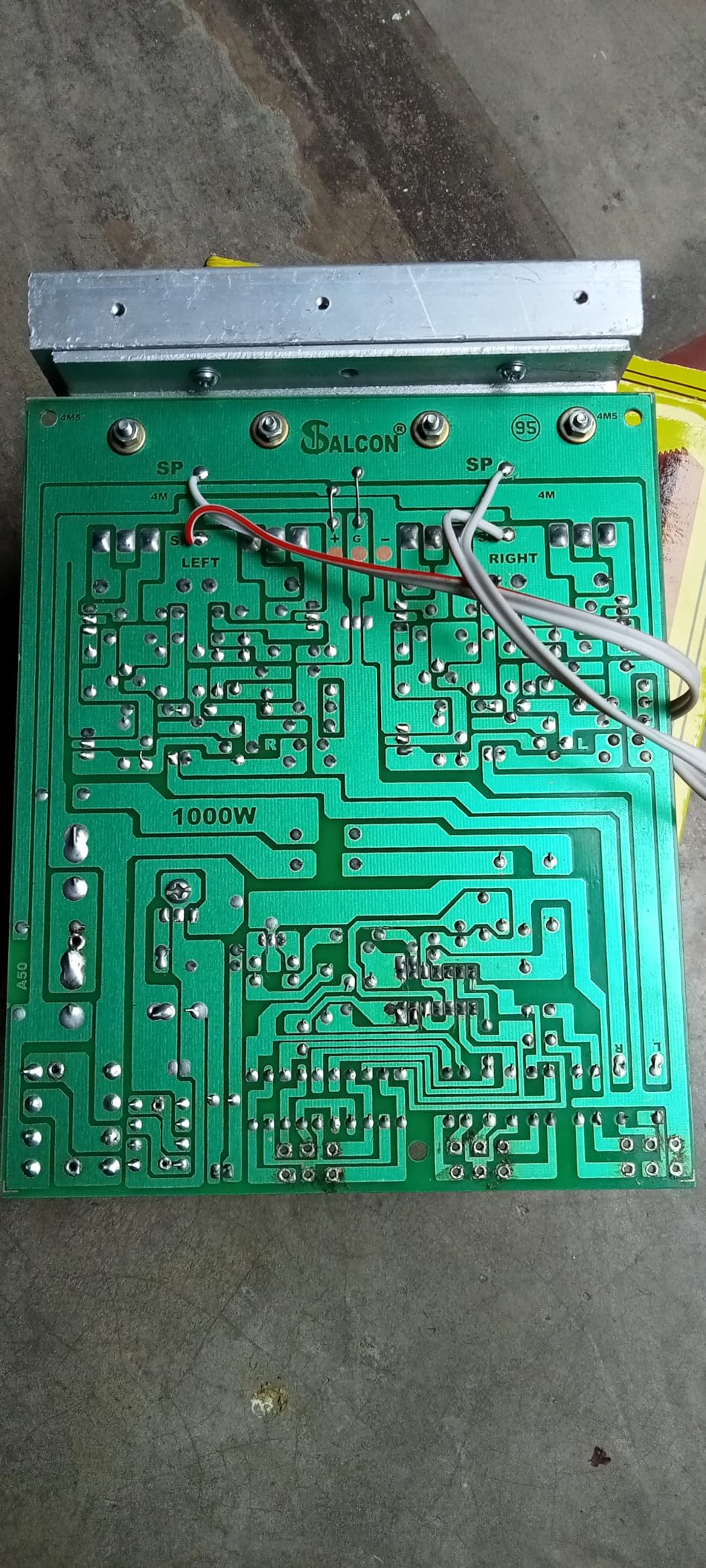 Salcon Electronics India (Device) HiFi 1000W 4 Mosfet With Bt Amplifier ...