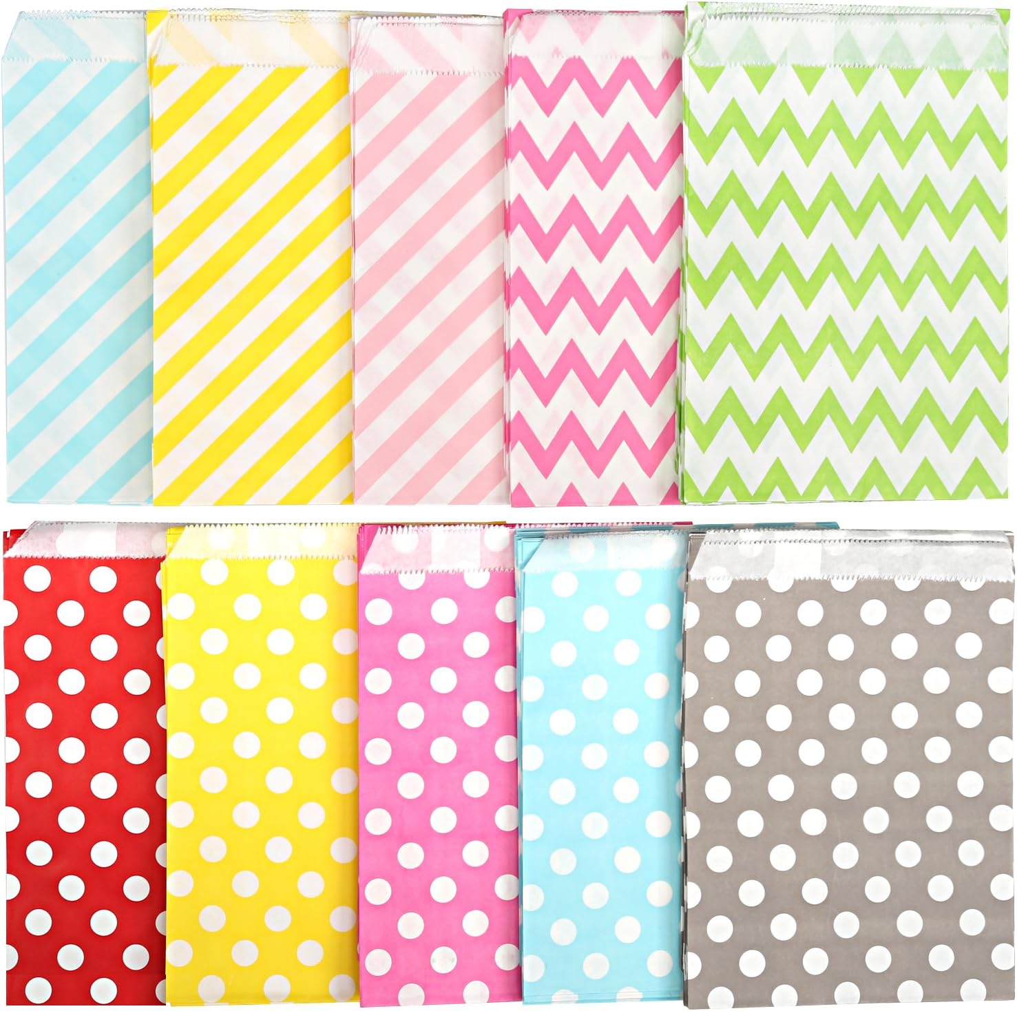 Amazon.com: 888 Display - 200 pcs of 4" x 6" Teal Green Chevron Paper ...