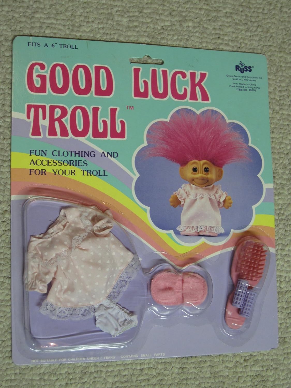 Amazon.com: Good Luck Troll Sleepware Acessory Kit : Toys & Games