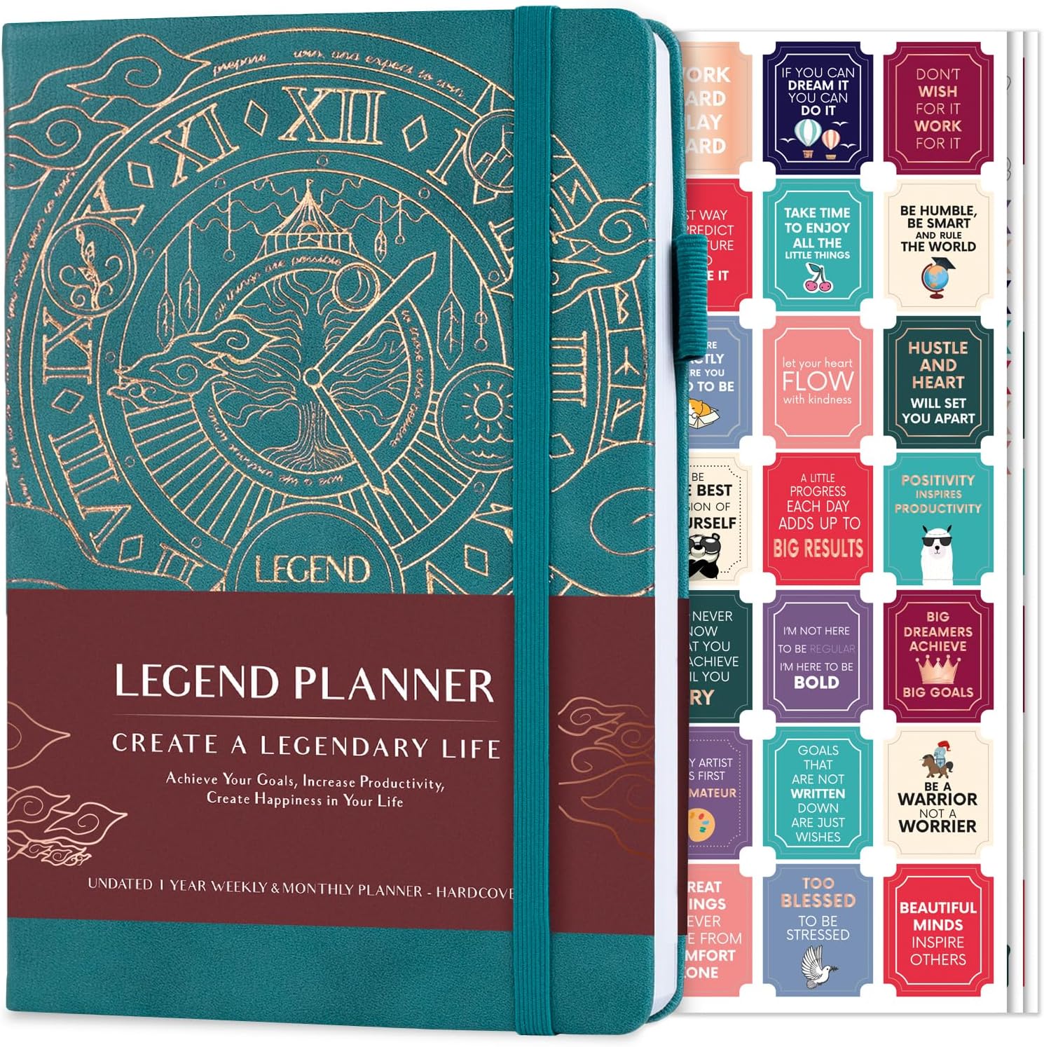 Legend Planner – Weekly & Monthly Life Planner to Hit Your Goals & Live ...