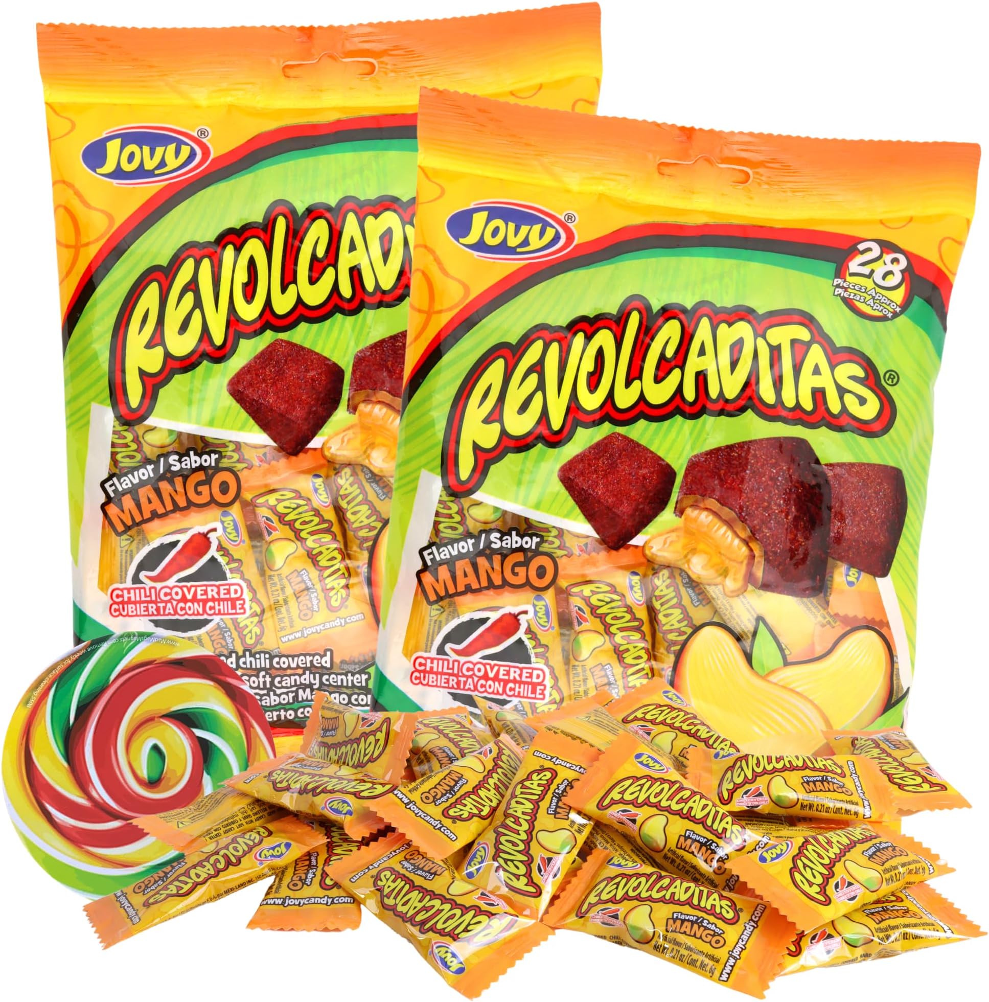 Amazon.com : Jovy, Enchilokas Candy, Watermelon Flavored Tamarind ...