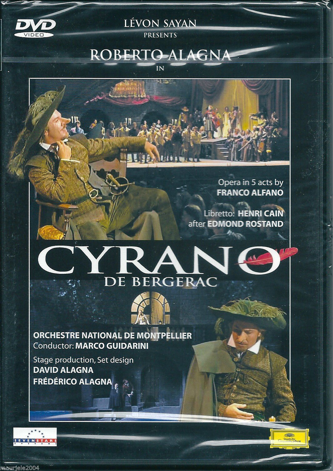Amazon.com: Alfano - Cyrano de Bergerac / Alagna, Manfrino, Rivenq ...