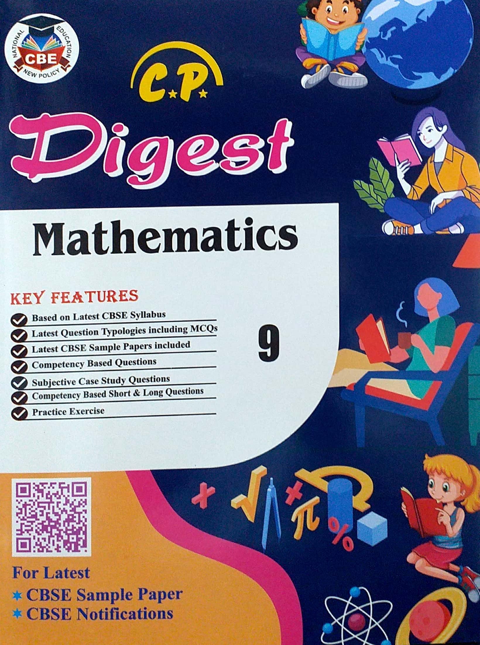 Cp Digest Class 9 Mathematics Based On Cbse/Ncert Guide [Paperback] J.P ...