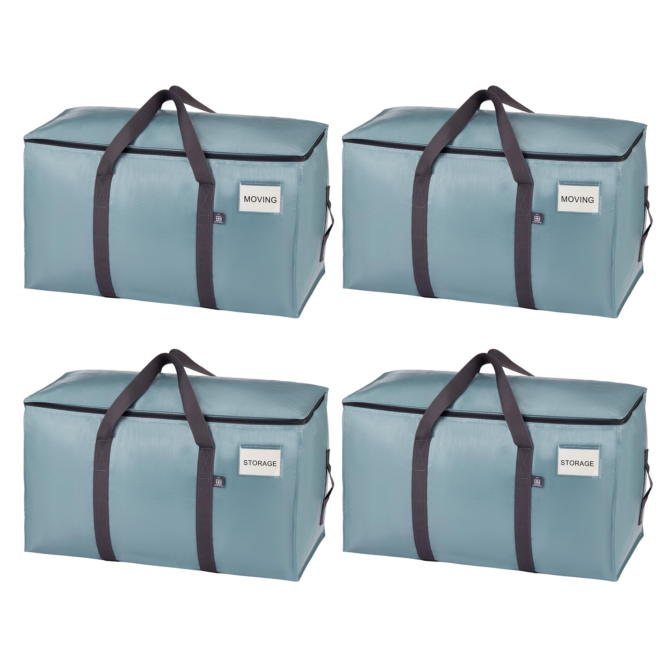 Snapklik.com : VENO 4 Pack Moving Bags, Upgraded Heavy Duty, Moving ...