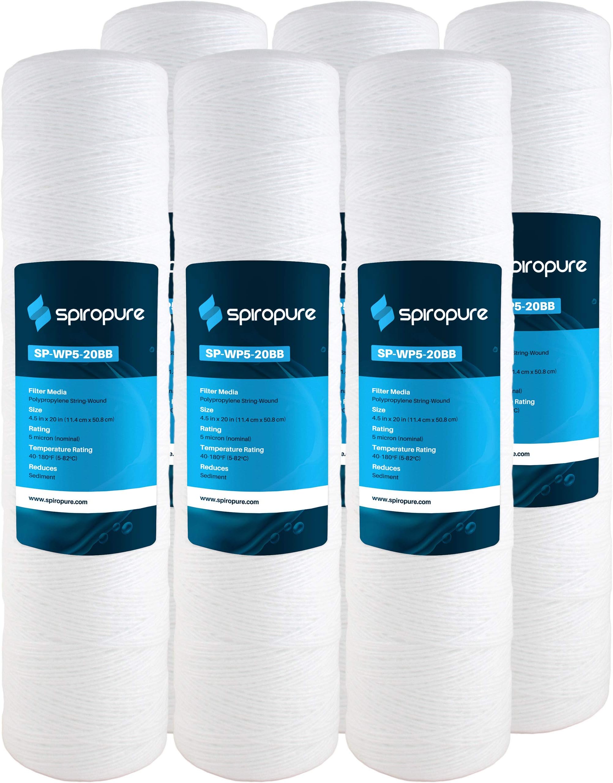 Amazon.com: Pentek 355223-43, WP5BB-20P Sediment Filter : Tools & Home ...