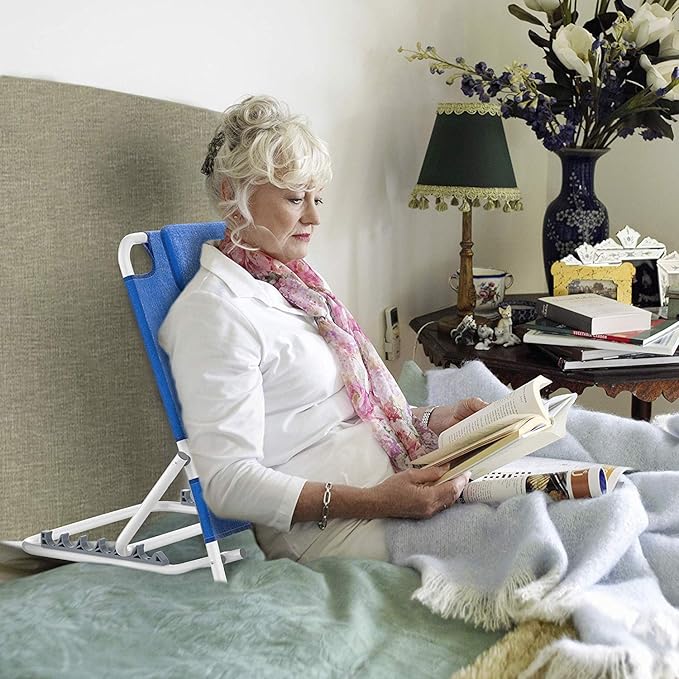 SMARTCARE Adjustable Hospital Back Rest for Bed or Back Support ...