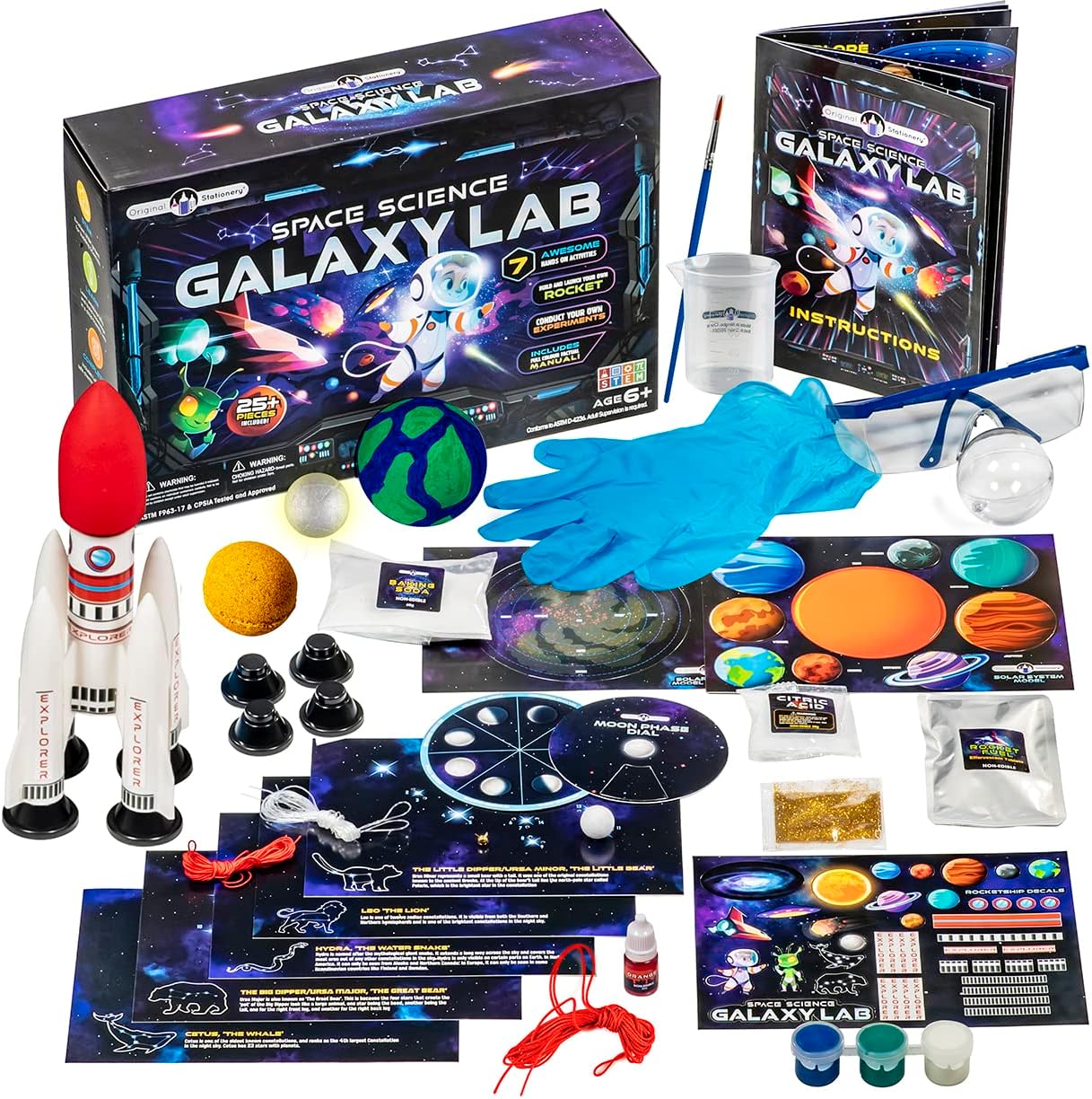 Amazon.com: Original Stationery Space Science Kit, Solar System Kit ...