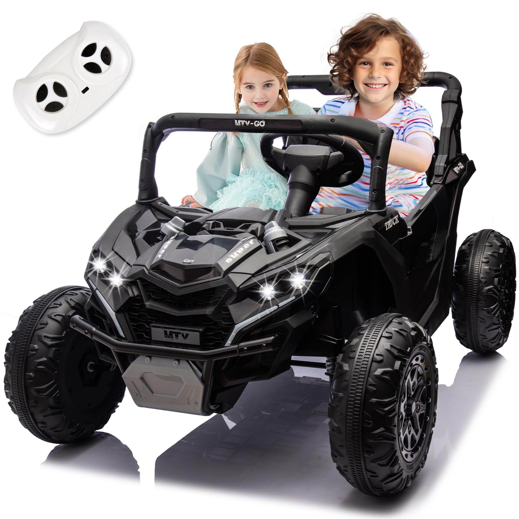 Amazon.com: 24V Ride on Toys for Big Kids with Remote Control, 2X200W ...