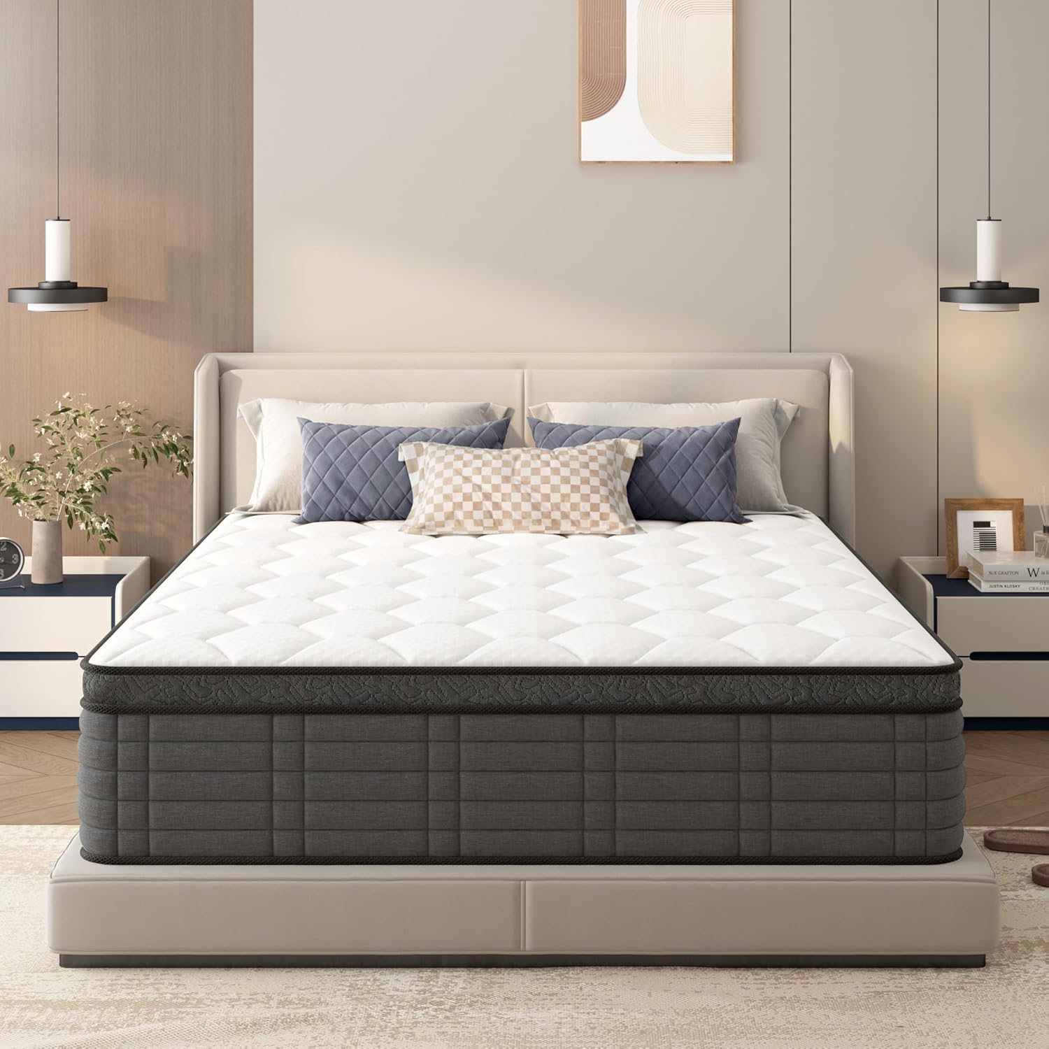 Amazon.com: SDHYL Mattress Queen, 12 Inch Hybrid Mattress in a Box with ...