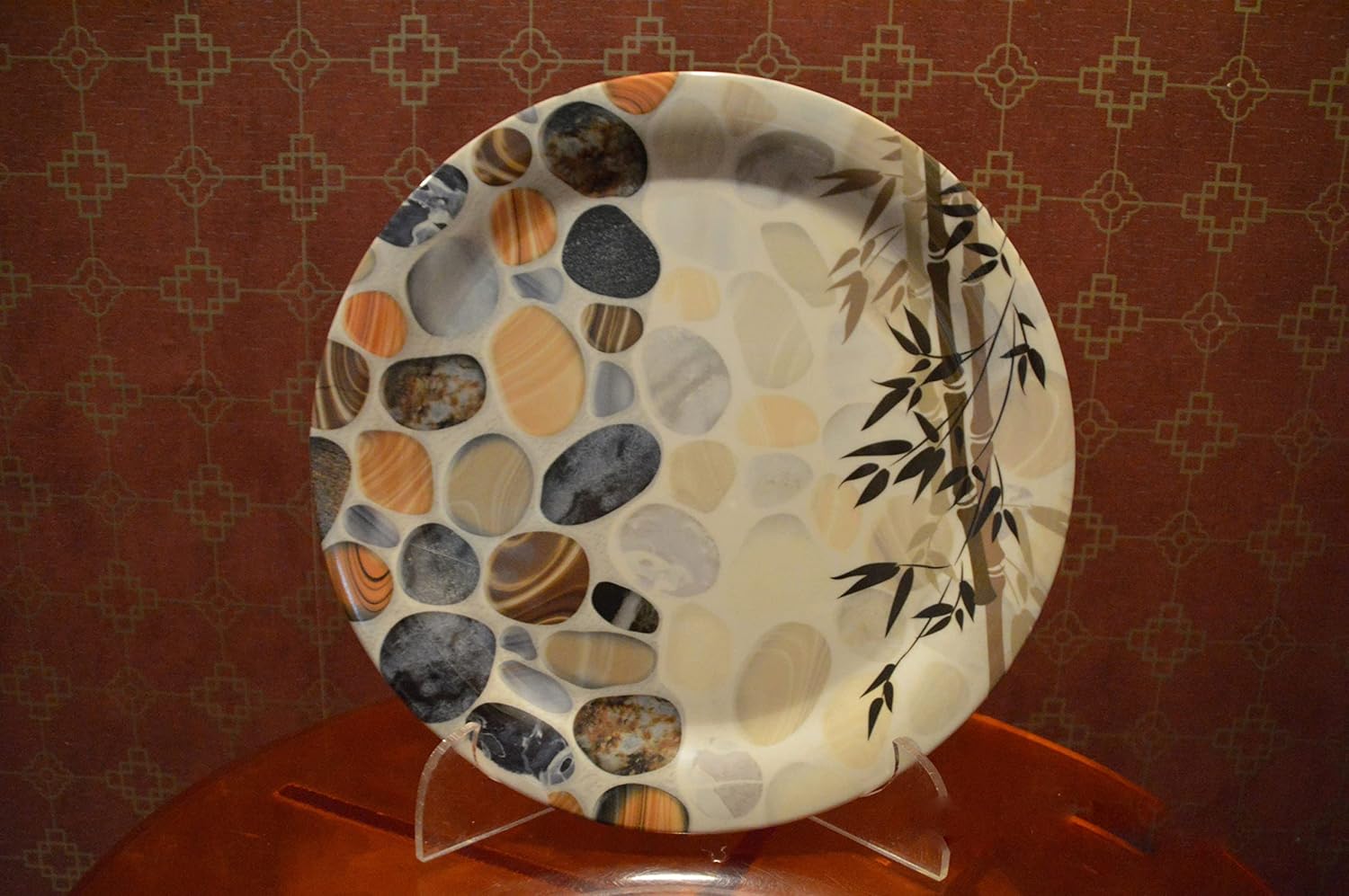 Buy Swift International Unbreakable Lightweighted Melamine Round Full ...