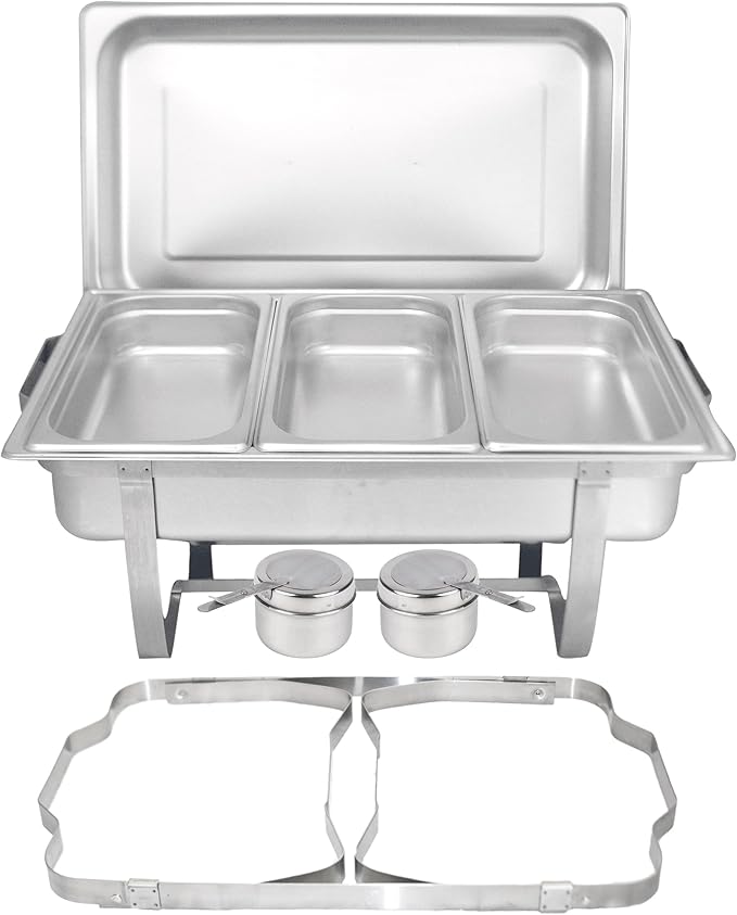 Amazon.com: TigerChef Chafing Dish Buffet Set - Chaffing Dishes ...