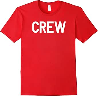 Amazon.com: Crew T-shirt Member Event Staff Festival Concert Party Race ...
