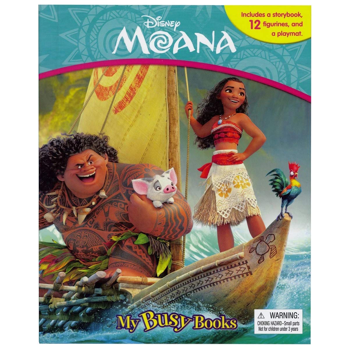 Snapklik.com : Disney Moana My Busy Books - Storybook