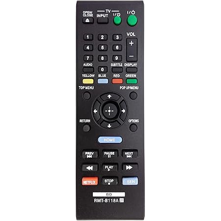 New RMT-VB201U Replace Remote Control fit for Sony Blu-Ray BD Disc DVD ...