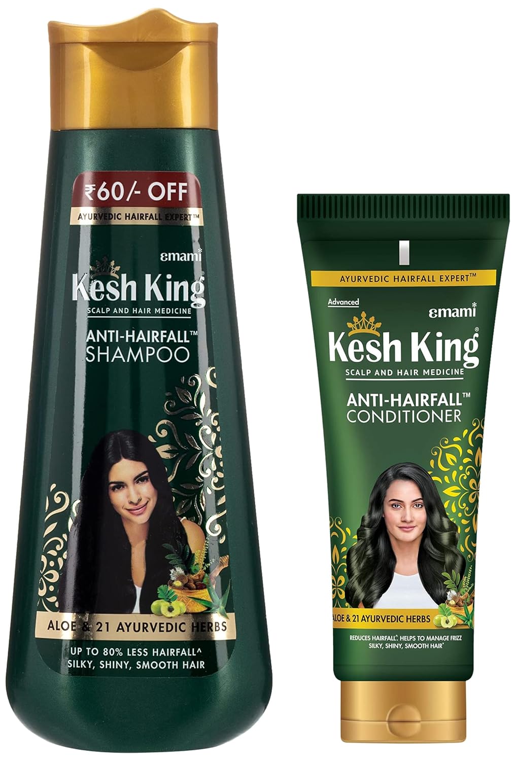 Buy Kesh King Scalp and Hair Medicine Anti-Hairfall Conditioner, 200 ml & Kesh King Anti ...