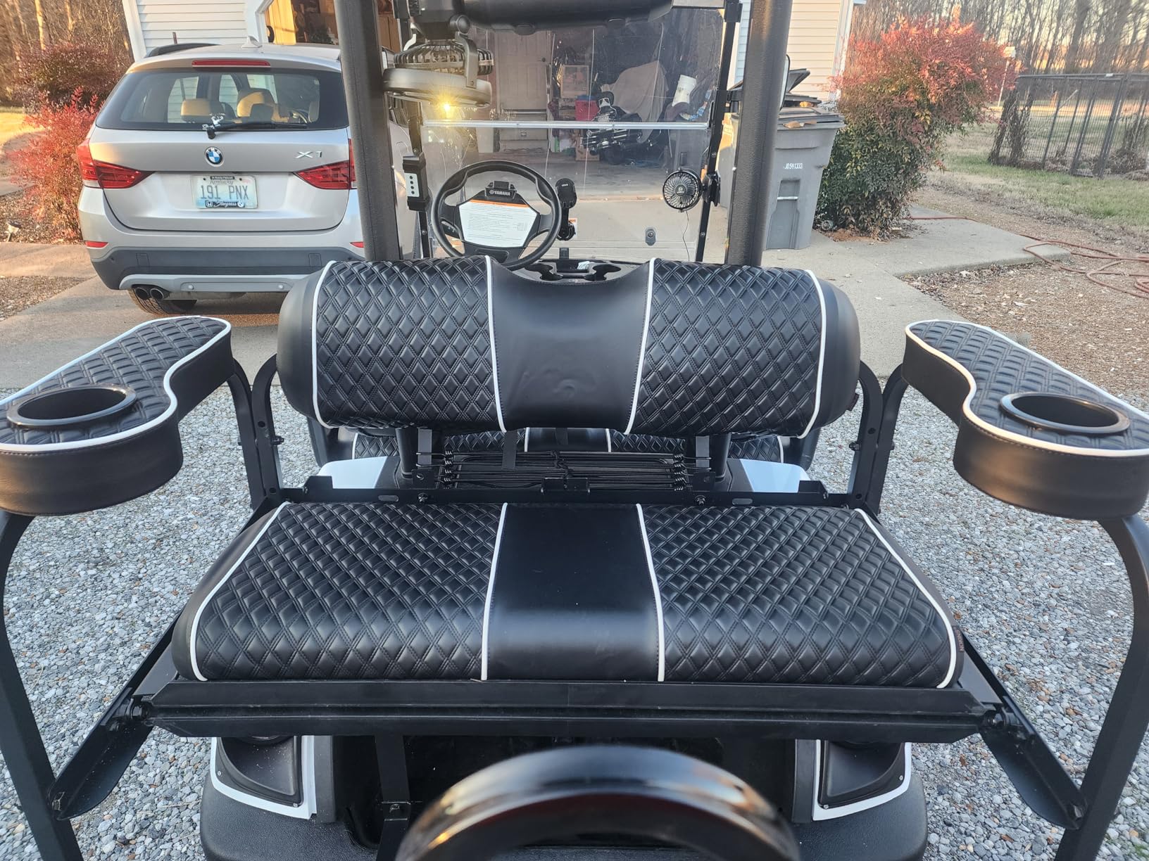 $11/mo - Finance NOKINS Golf Cart Seat Covers for Club Car Precedent DS ...