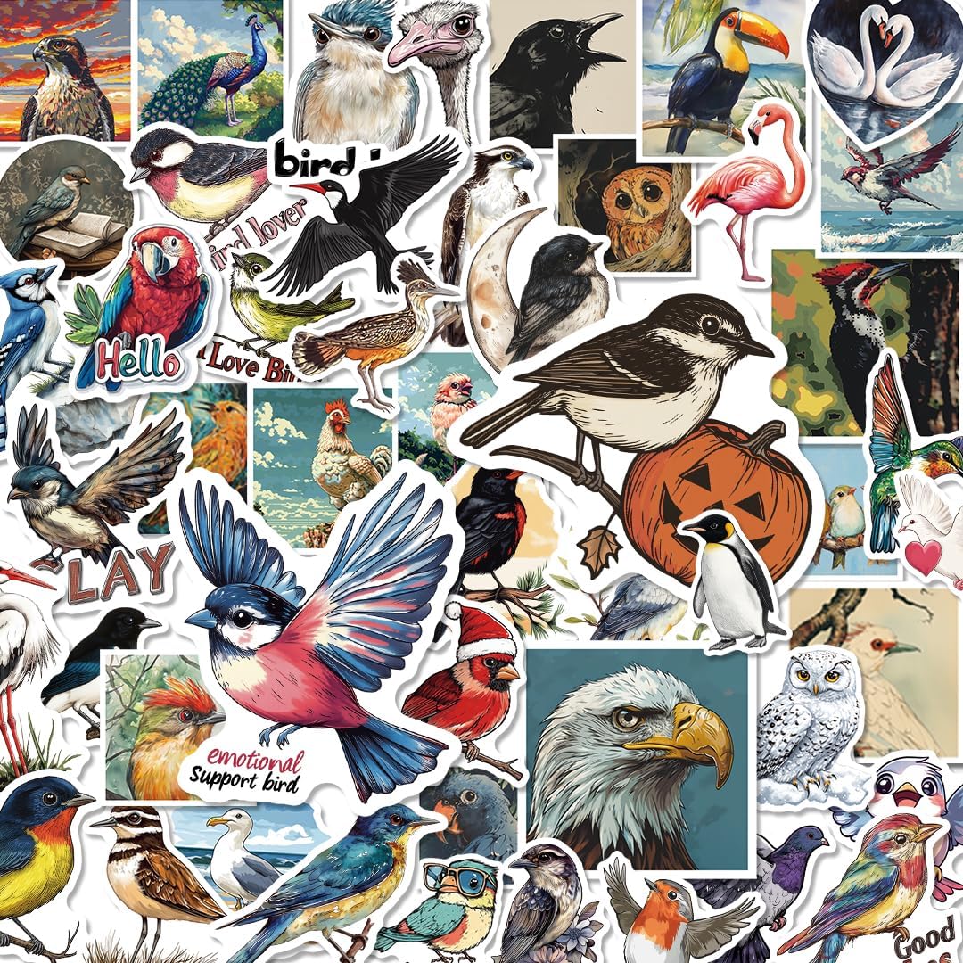 Amazon.com - 100 Pack Moose Stickers, Moose Graphic Picture Decal for ...