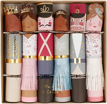 Amazon.com: Meri Meri Nutcracker Character Medium Crackers: Home & Kitchen