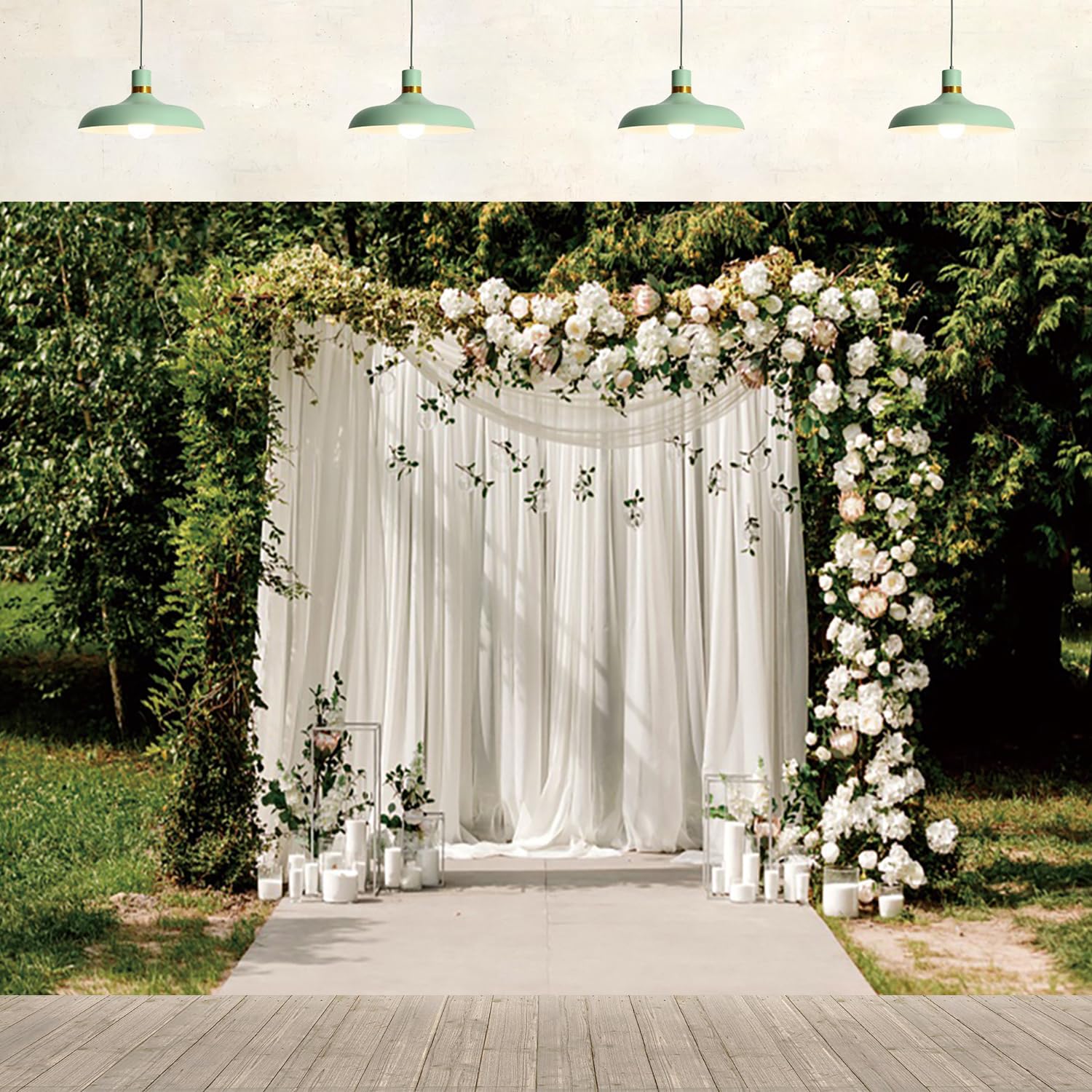 Outdoor Weddings Backdrop Decoration Ideas
