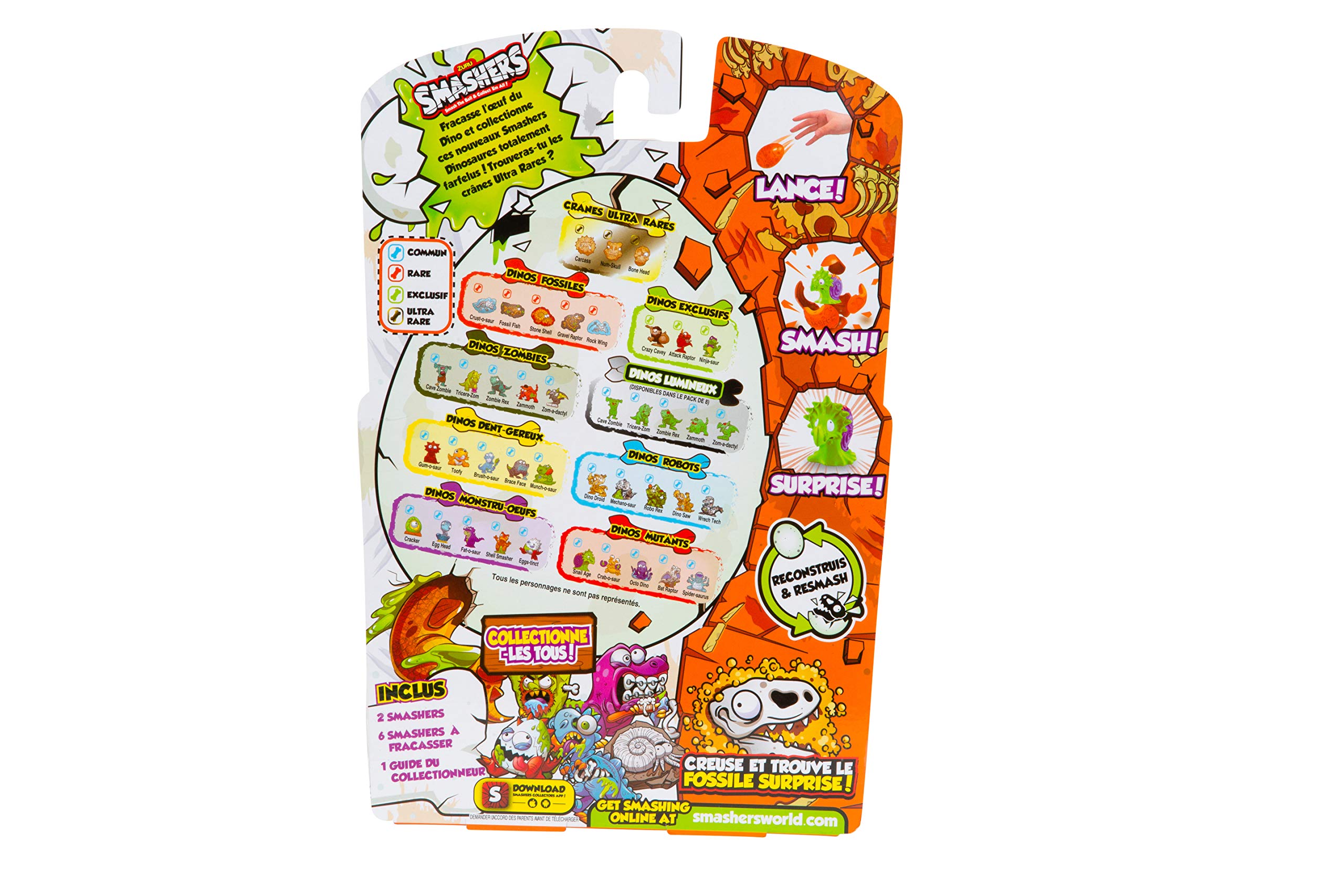 Smashers Series 3 Dino 8-Pack with Dig n' Find Surprise: Buy Online in ...