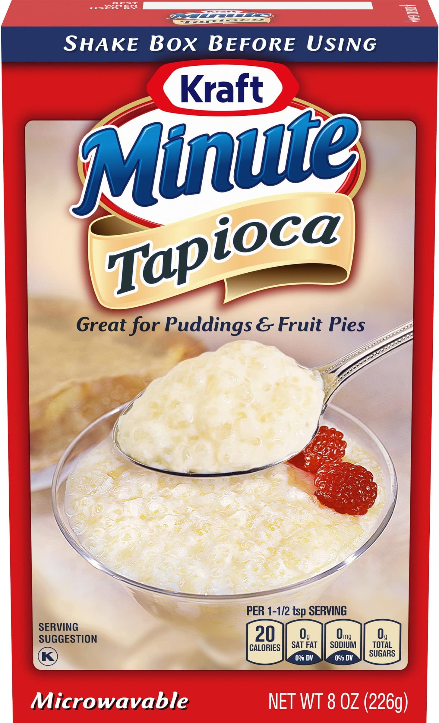 Amazon.com : Jell-O, Cook & Serve, Tapioca Pudding & Pie Filling, 3oz ...