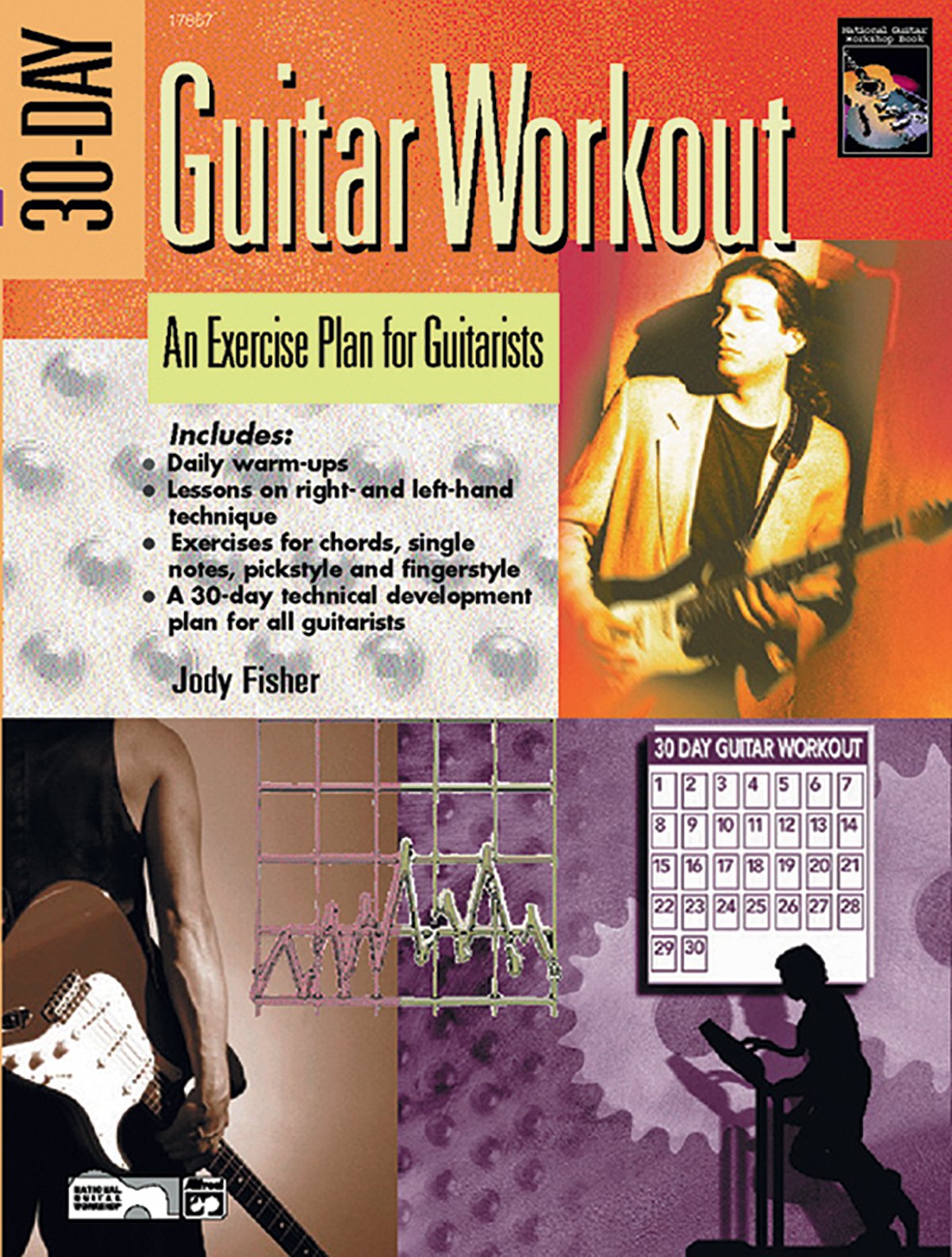 30-Day Guitar Workout (Book & DVD ): Fisher, Jody: 8601409966380 ...