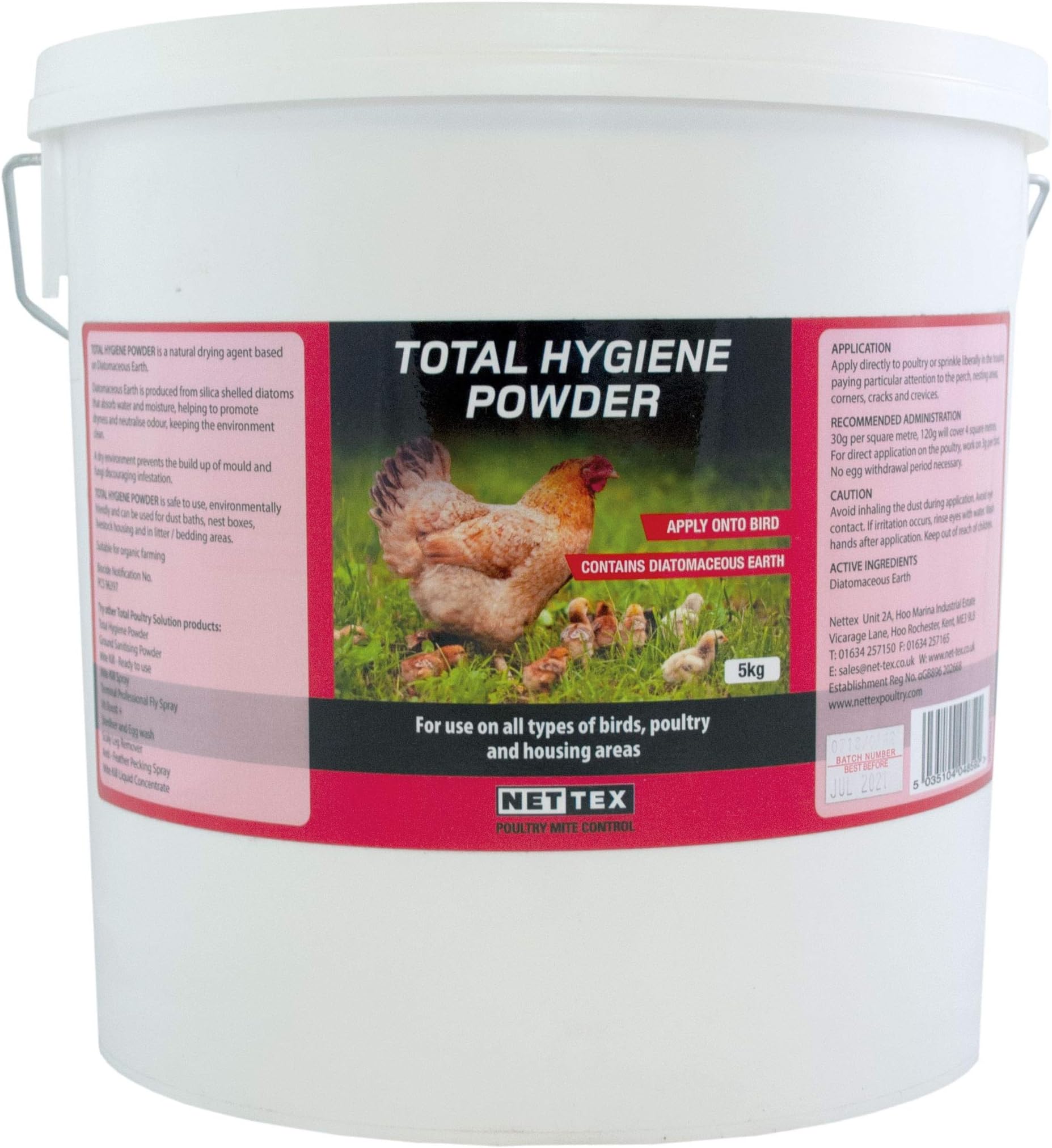 Smite Organic Red Mite Powder, 5 kg : Amazon.co.uk: Business, Industry ...