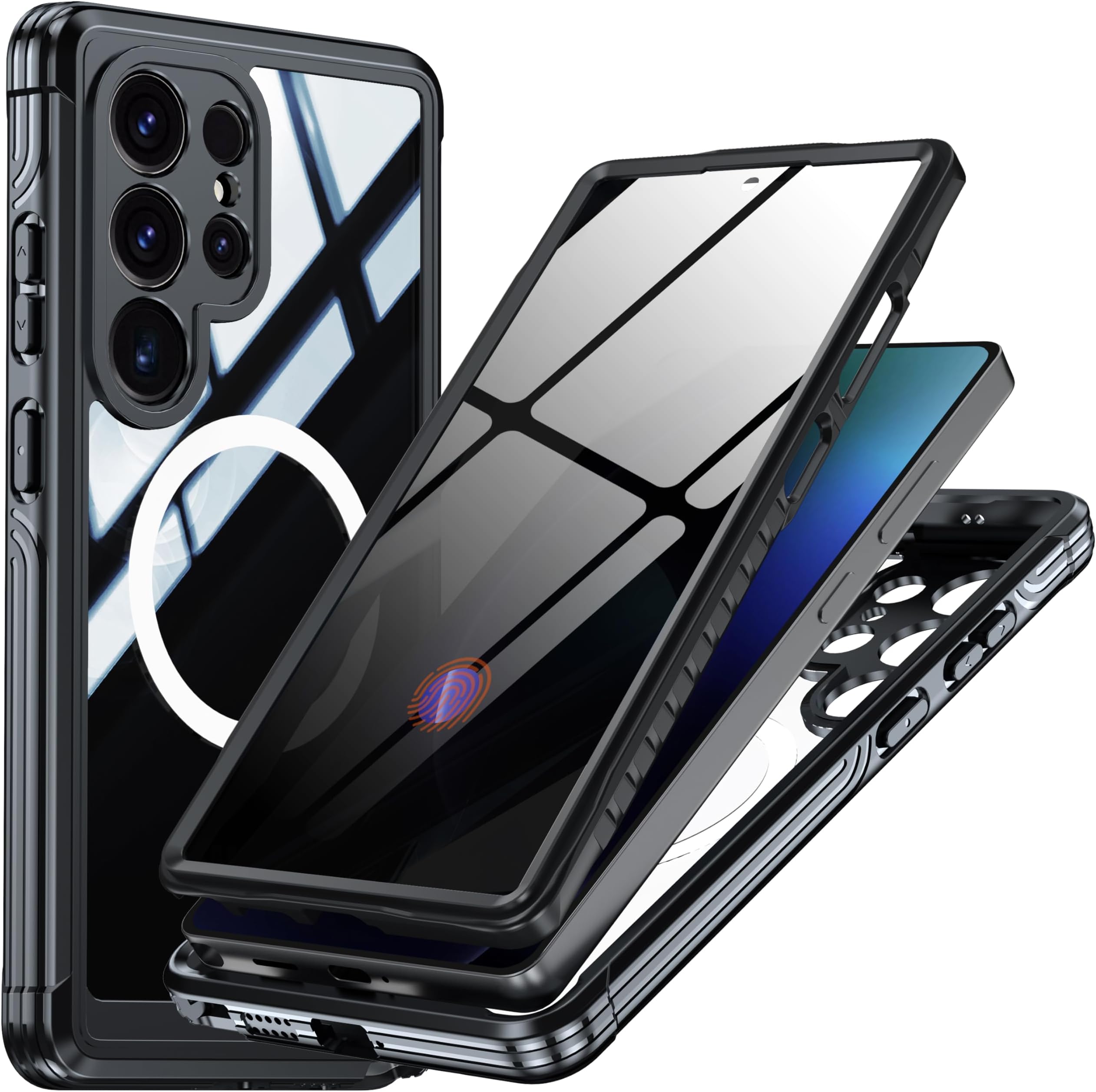 Amazon.com: Magnetic Privacy Case for Samsung Galaxy S25 Ultra ...