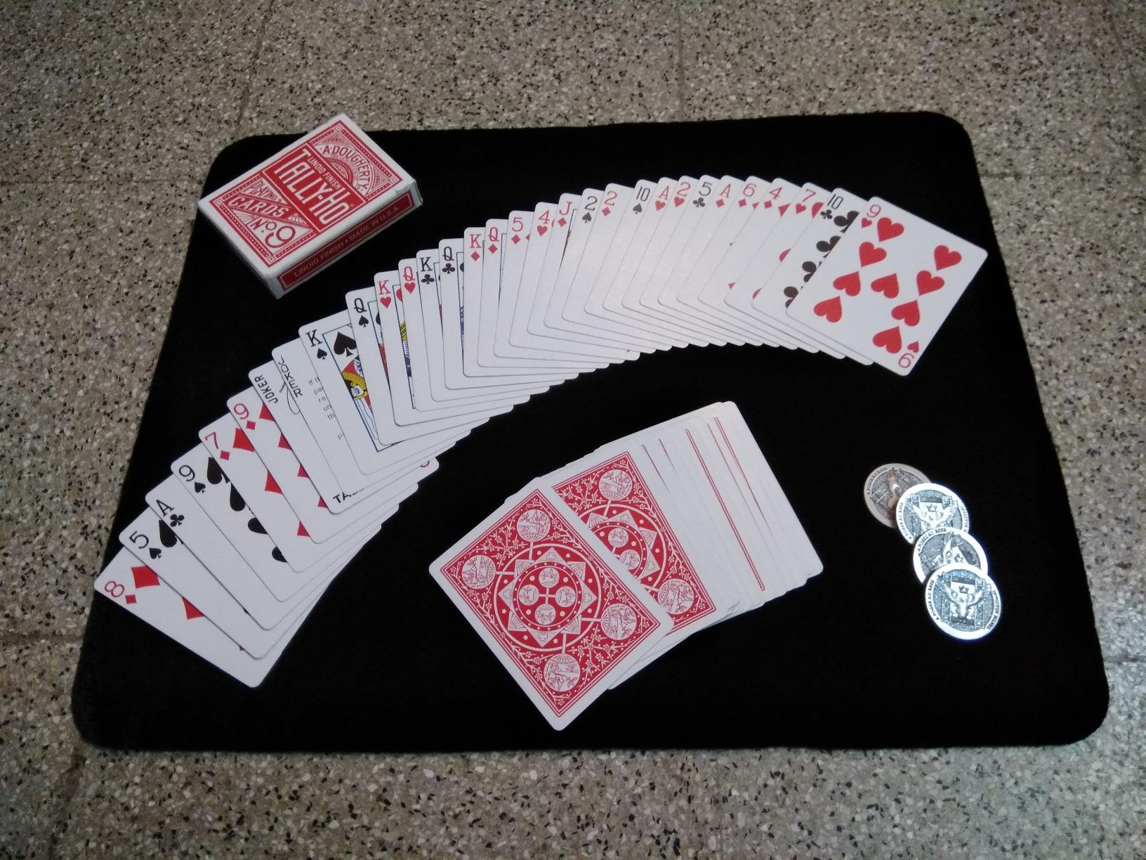 Buy MilesMagic Magician Close Up Card Mat for Performance on Playing ...