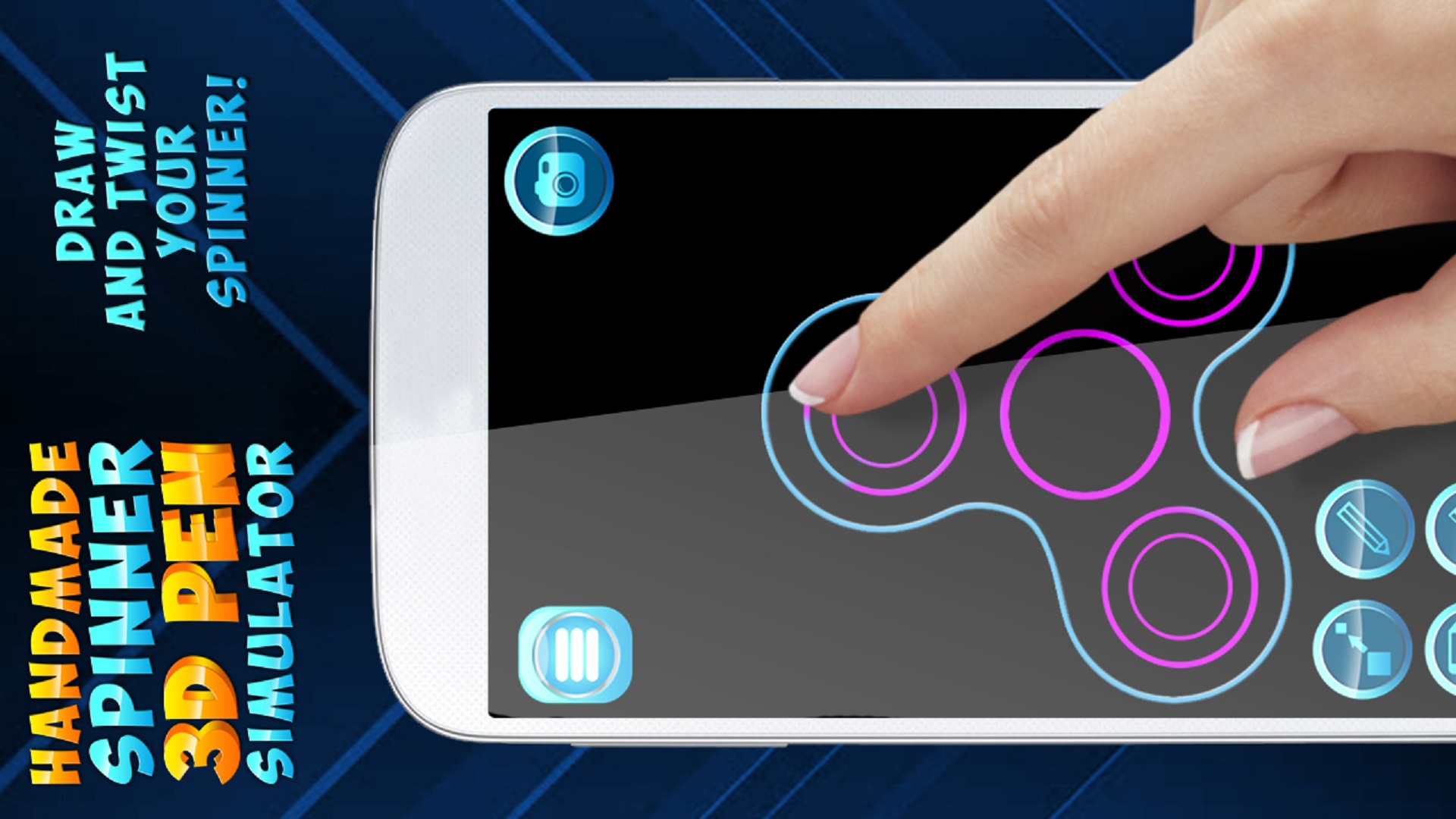 Handmade Spinner 3D Pen Simulator:Amazon.com:Appstore for Android