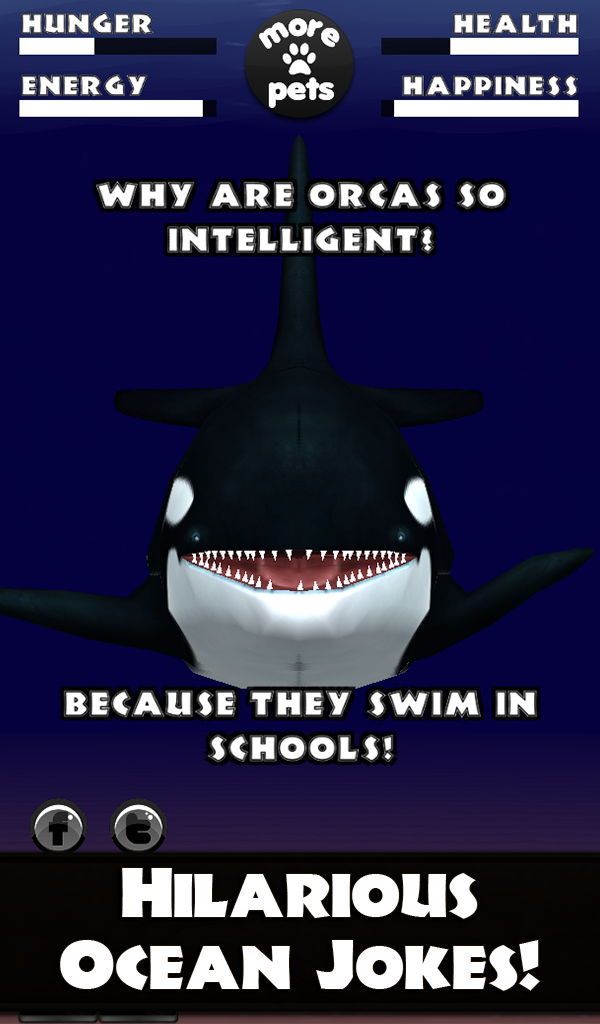 Virtual Pet Orca - The Killer Whale - App on Amazon Appstore