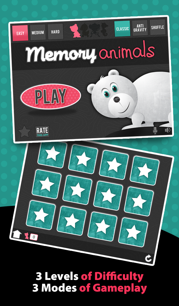 Learning Gems - Memory Animals - App on Amazon Appstore