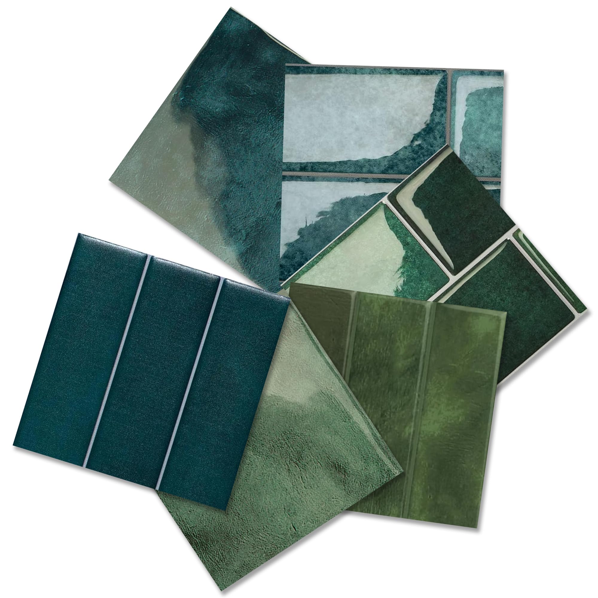 SMART TILES Sample Kit Metro Green Blue Fiona - Amazon.com