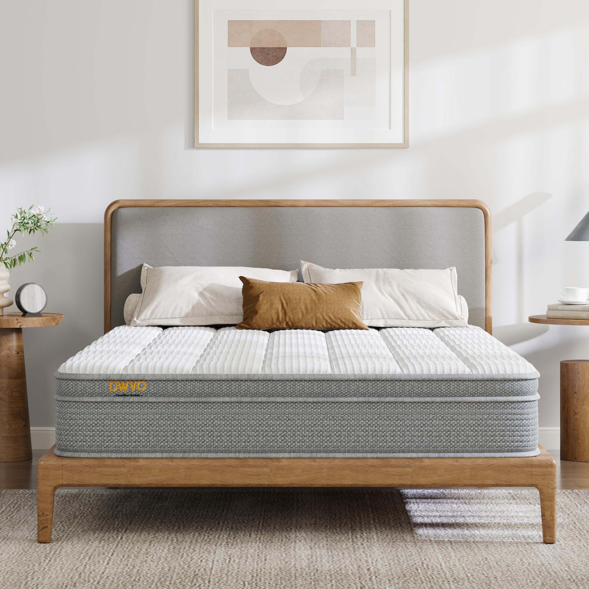 Snapklik.com : DWVO King Size Mattress -10 Inch Mattress In A Box ...