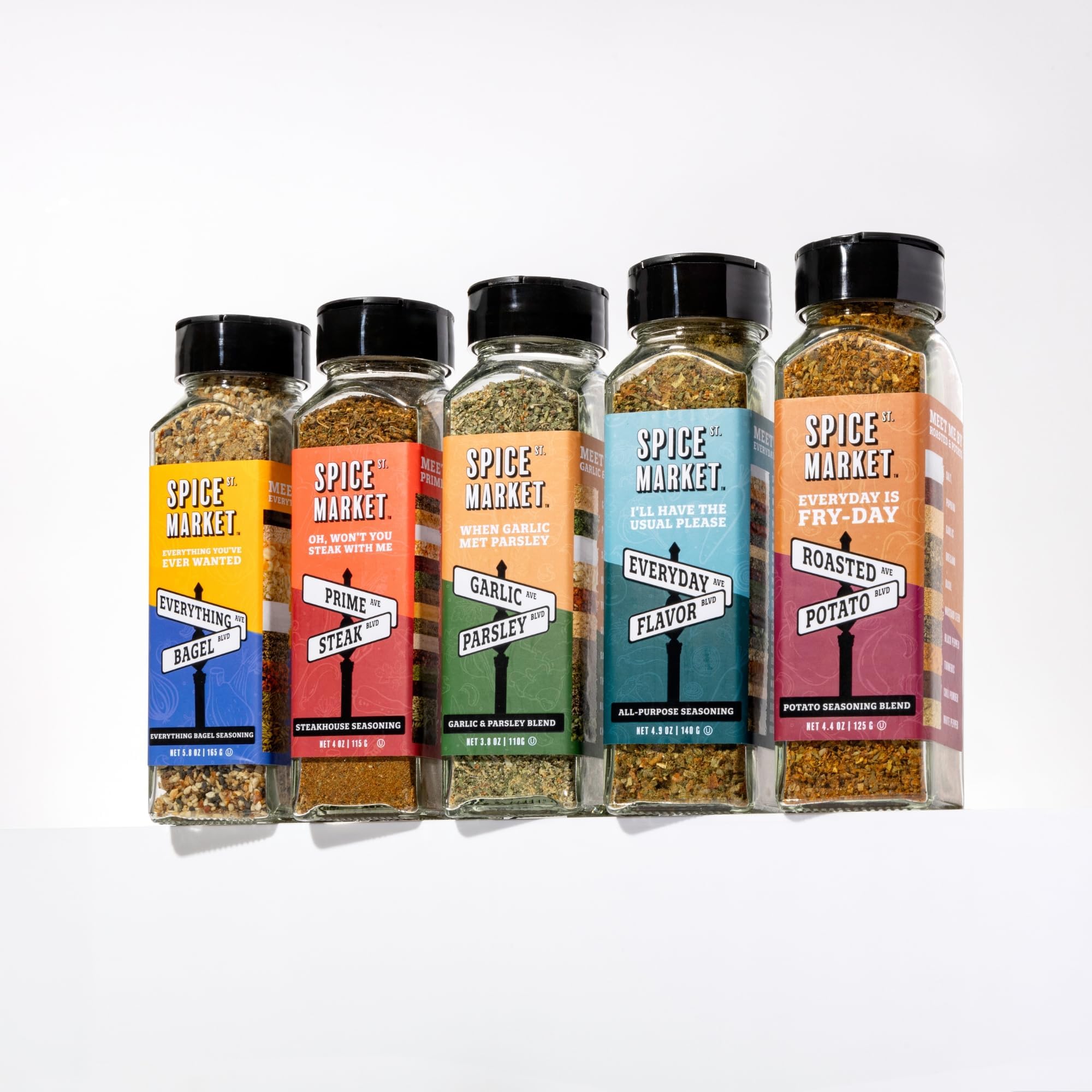 Amazon.com : Spice St. Market Around the World Seasoning Pack : Grocery ...