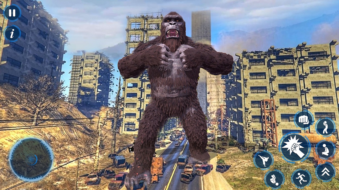 Kaiju Godzilla Kong Monster Open World City Attack Gangster Games 2024 ...