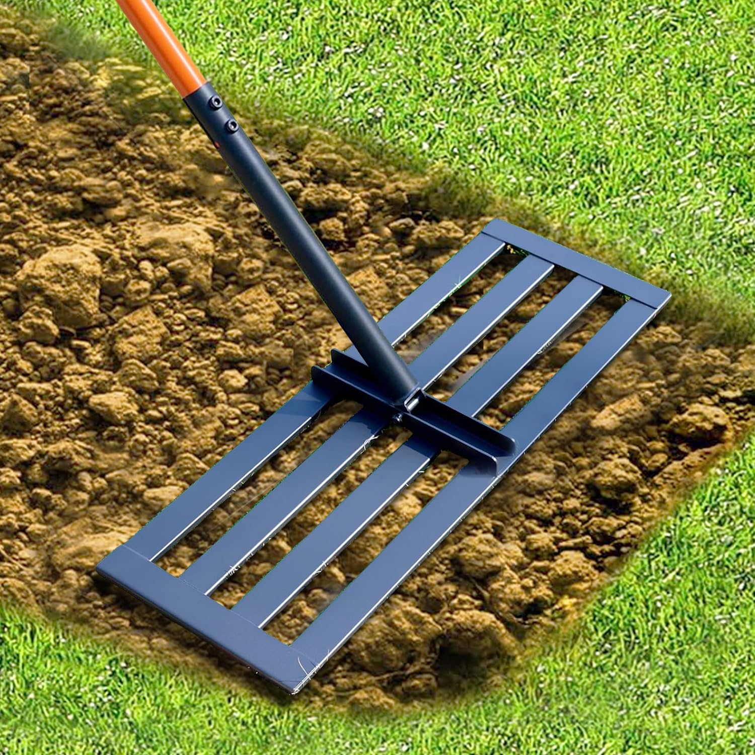 Snapklik.com : 30x10 Lawn Leveling Rake, Professional Lawn Care Tool ...