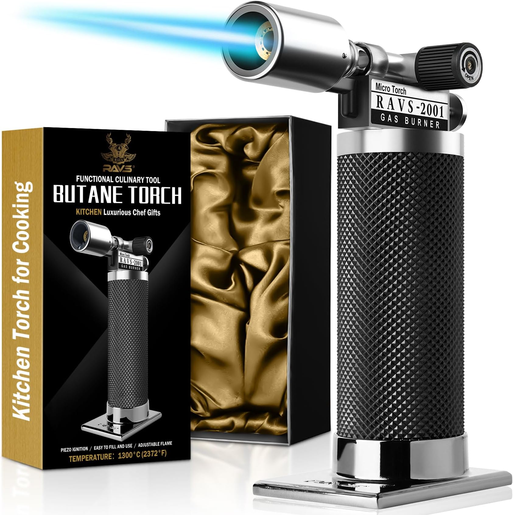 Amazon.com: RAVS 14-piece Butane Torch Kit, 8-in-1 Butane Soldering ...