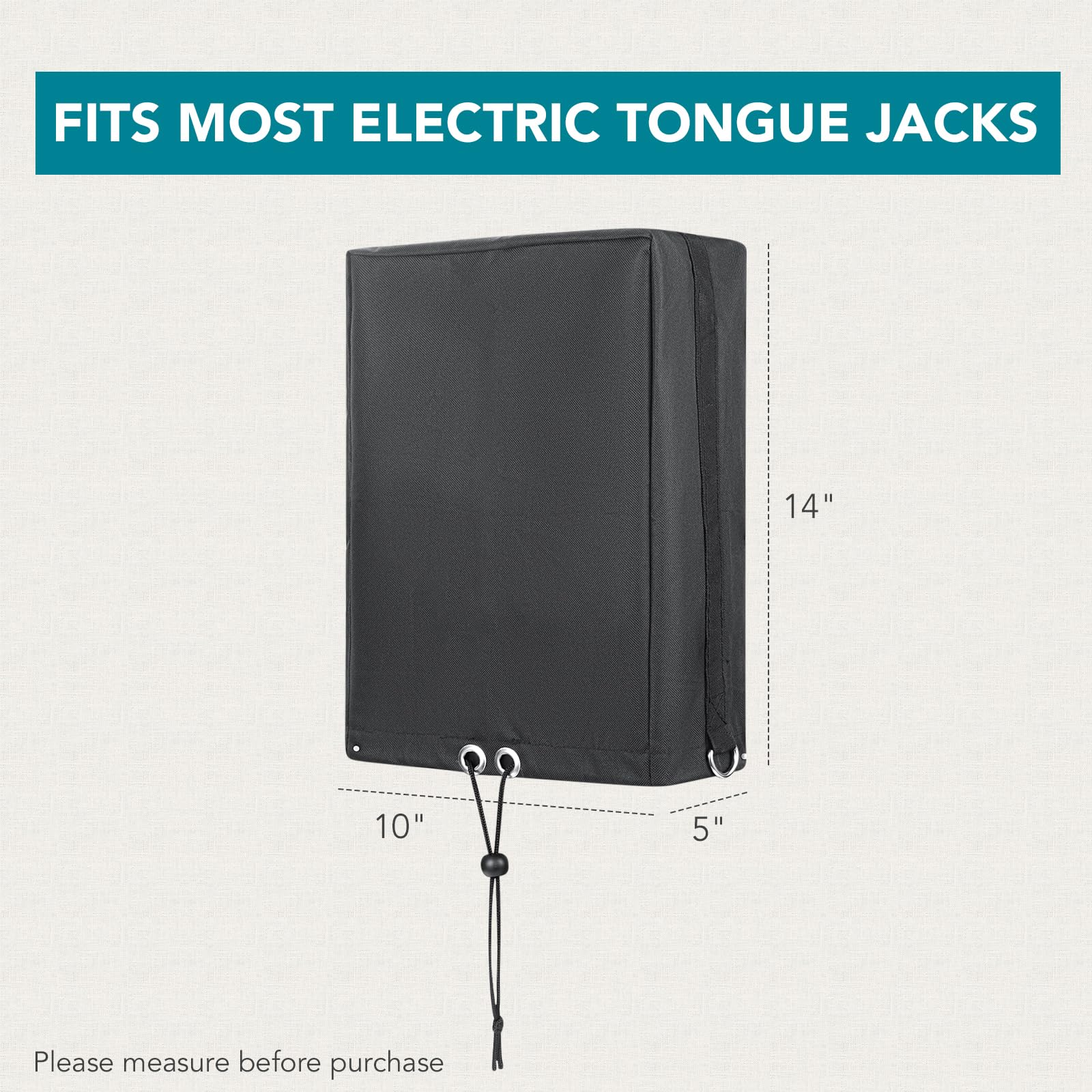 Travel Trailer Must Haves Waterproof Electric Jack Cover - Universal RV ...