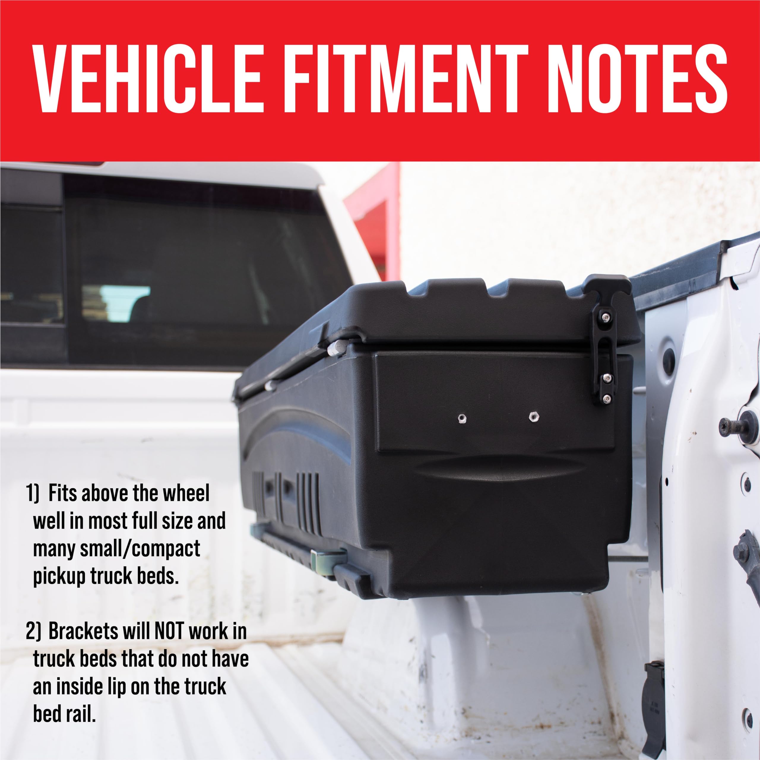 Du Ha Humpstor Tool Box Side Toolbox, Gun Case, Storage For Truck Caps
