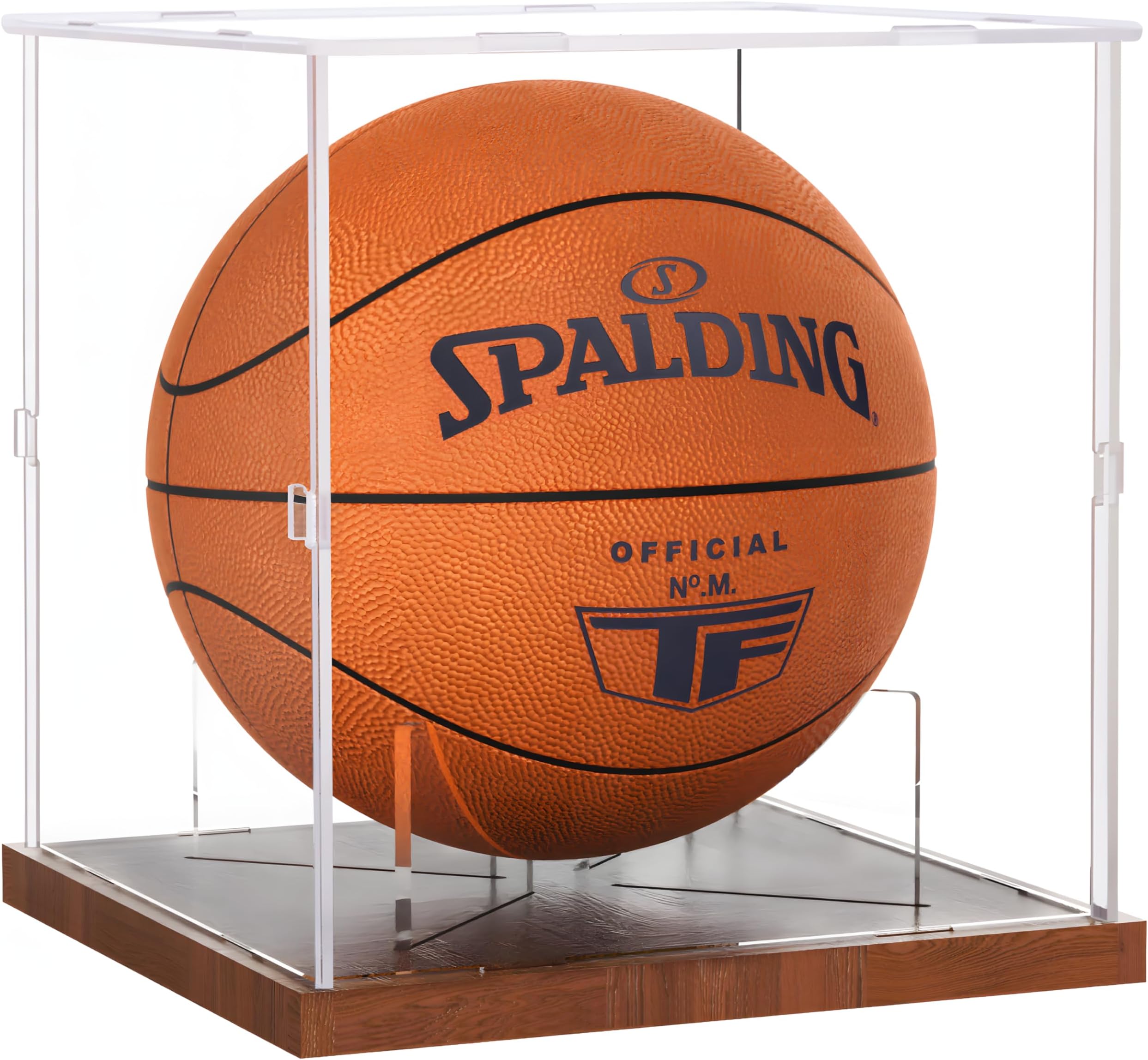 Amazon.com: SAFTGARD SUPPLIES Deluxe Acrylic Mini Basketball Display ...