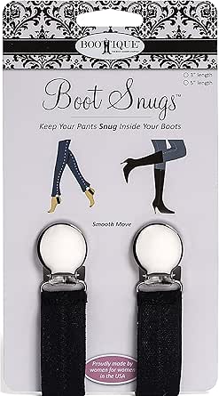 Amazon.com: Boottique Boot Clips and Straps, Snugs for Pants (2-Pack 3 ...