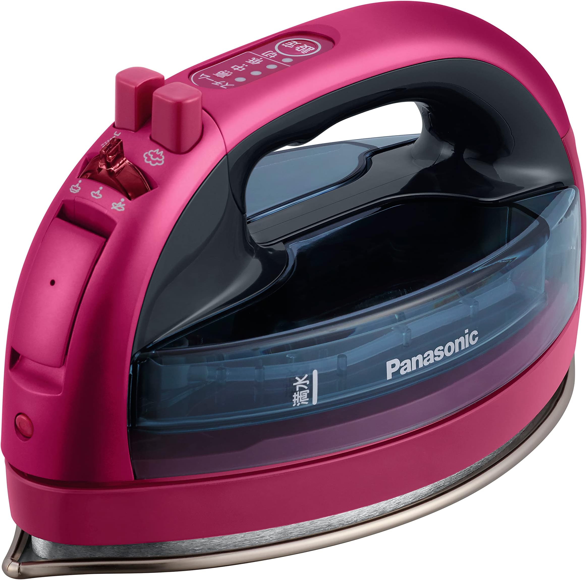 Amazon.com: Panasonic NI-WL707-H Cordless Steam W Head Iron, Dark Gray ...