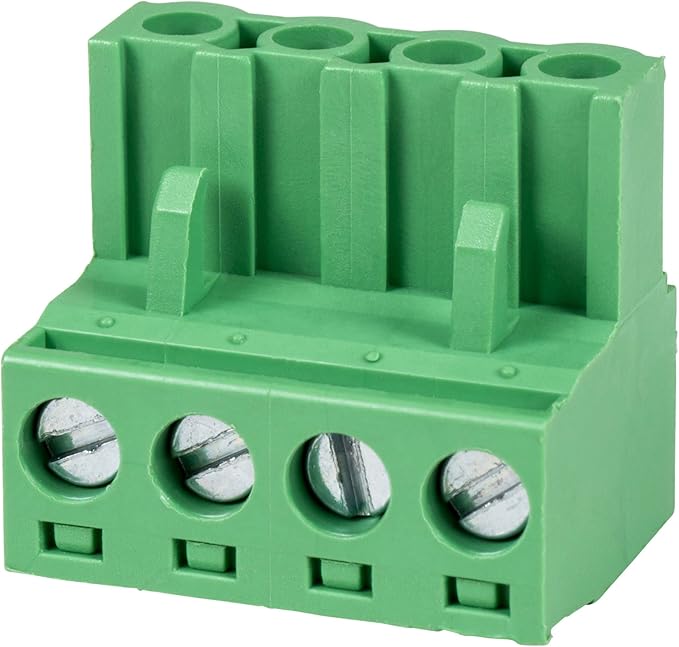 Amazon.com: Phoenix Type Connector 4-Pole 5mm Pitch 4-Pack