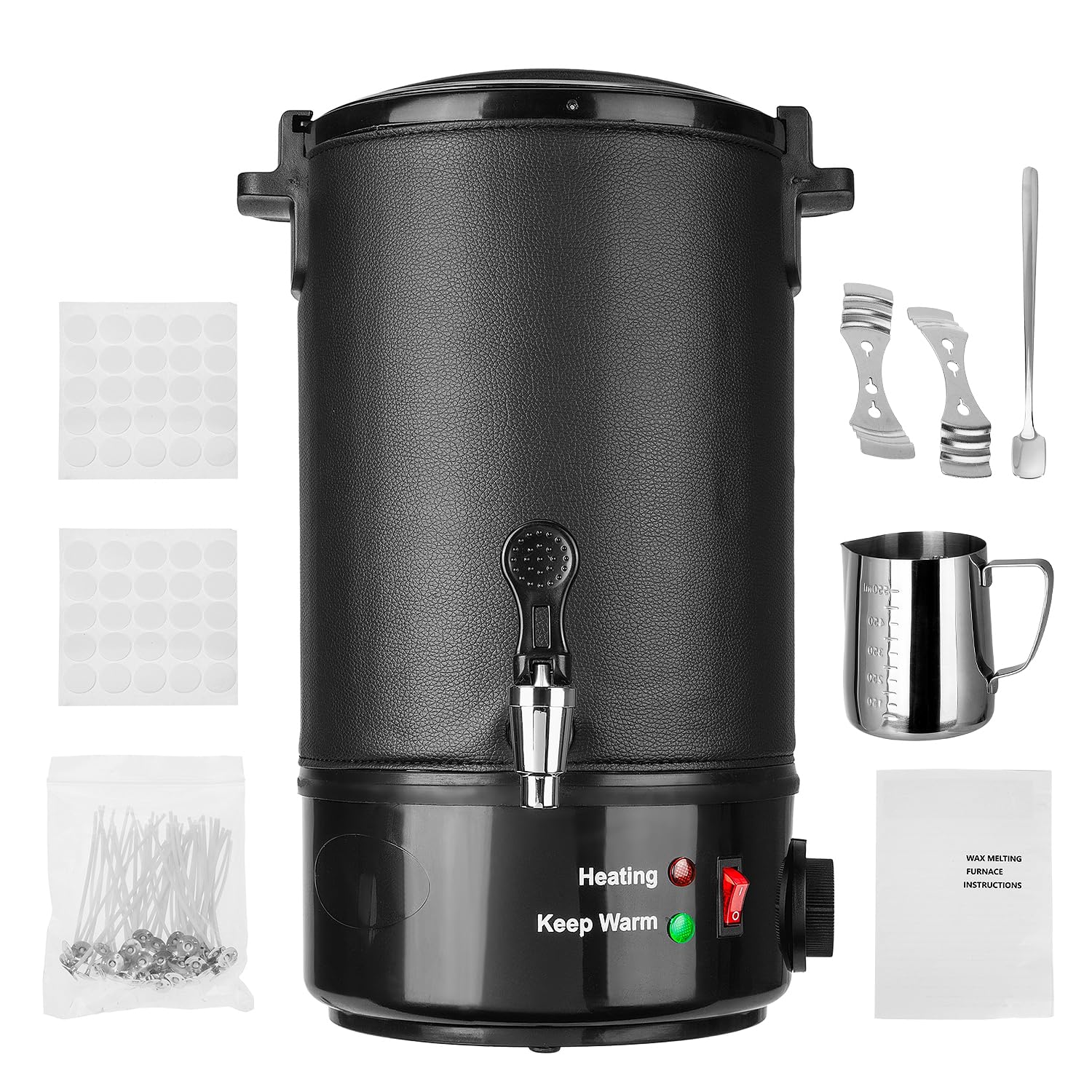 Snapklik.com : POWLAB Extra Large 8L Wax Melter For Candle Making ...
