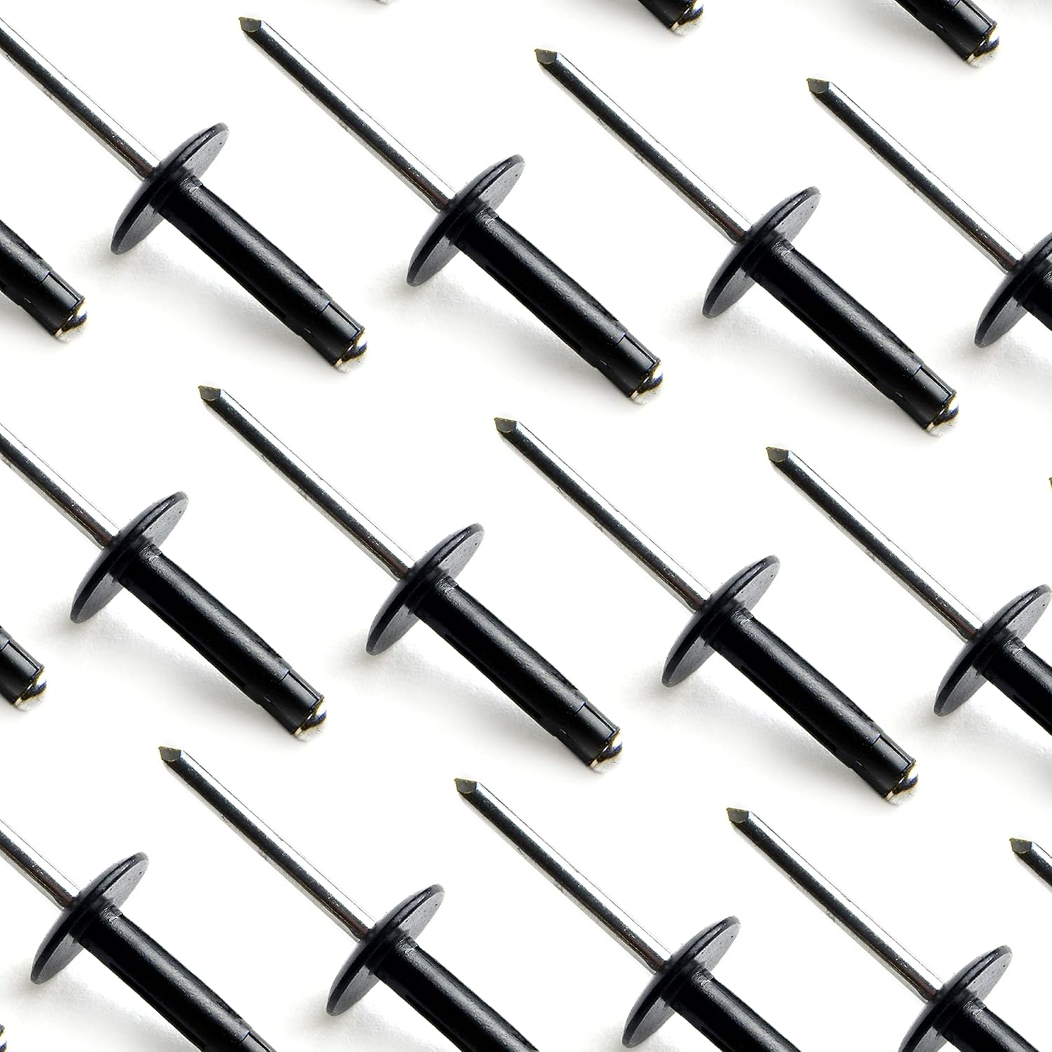 Amazon.com: Red Hound Auto 50 Split Type Rivets Aluminum for Bumper ...