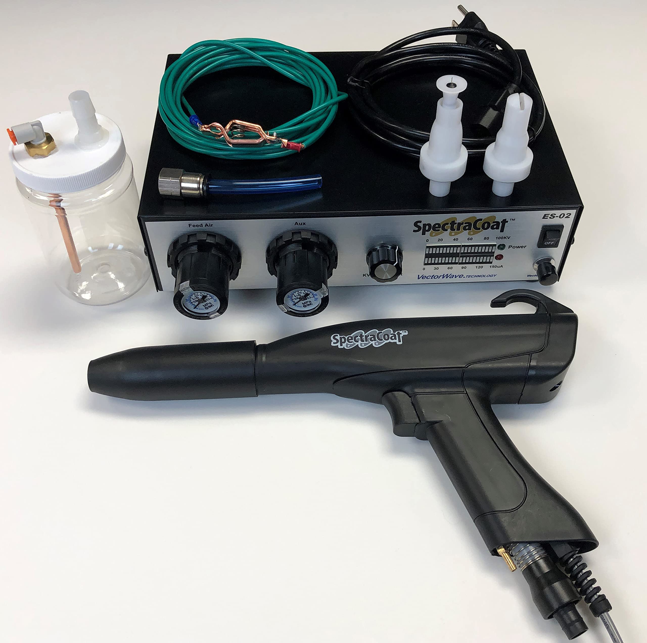 Amazon.com: PSS SpectraCoat ES02-WC Powder Coating Cup Gun System w ...