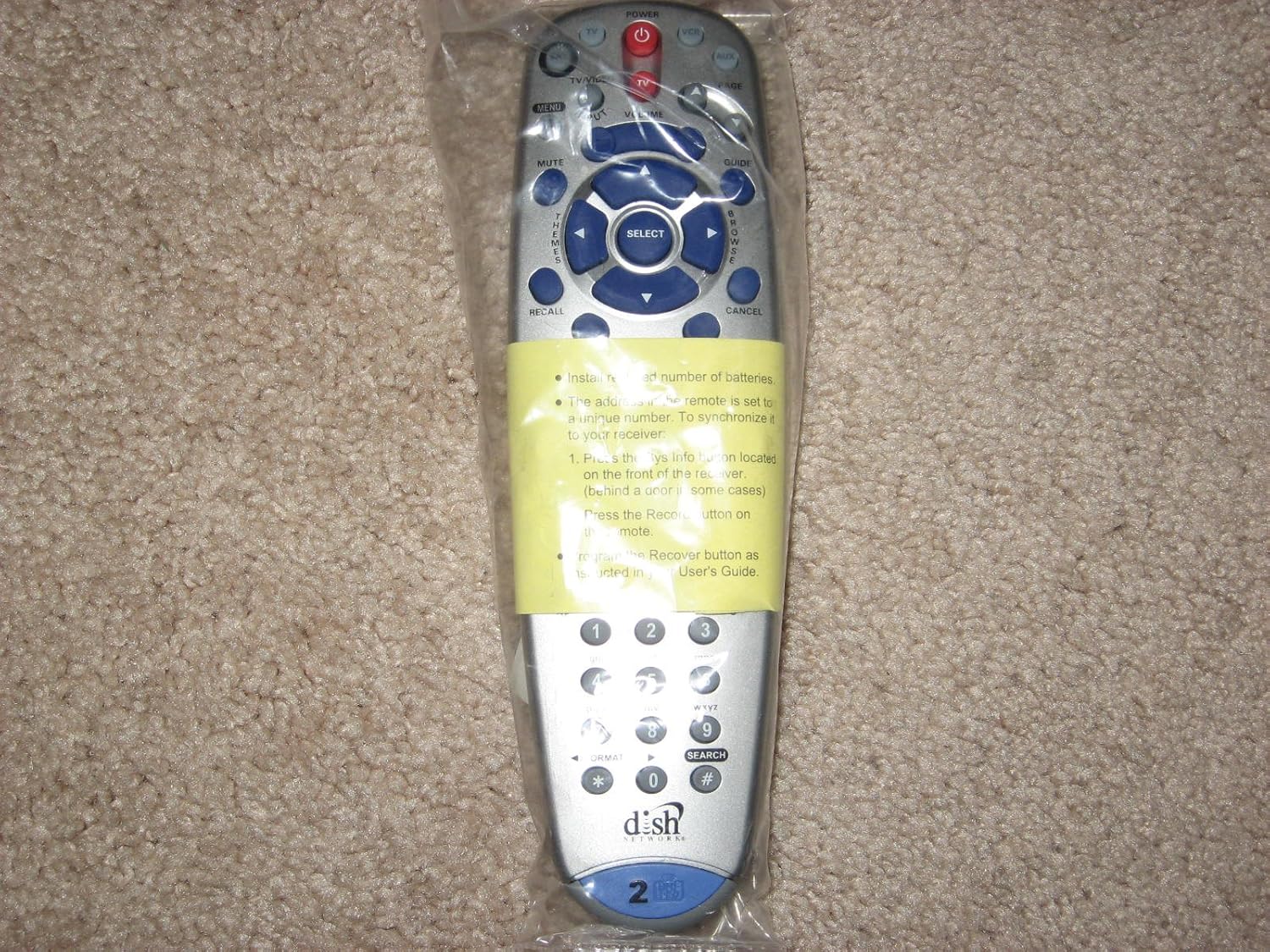 Dish Network 6.4 DVR PVR Remote Control : Amazon.ca: Electronics