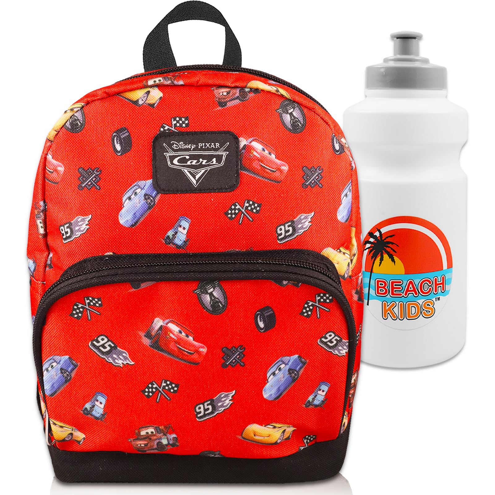 Amazon.com | Disney Cars Mini Backpack Set - 10” Canvas Pixar Cars ...