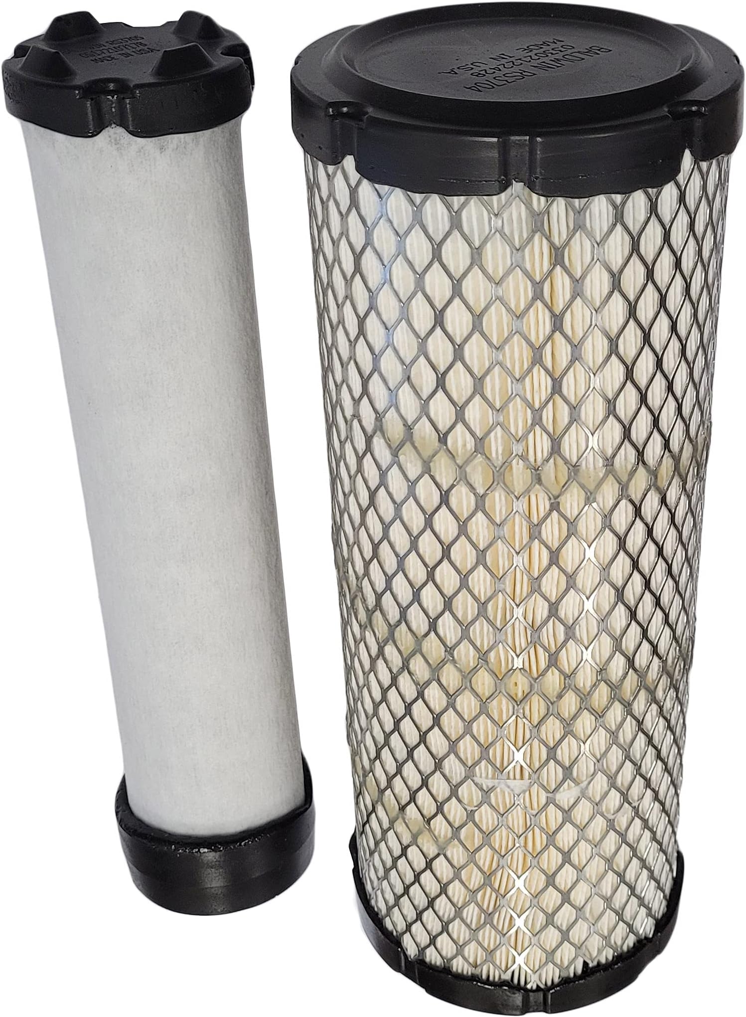 Amazon.com: Baldwin Air Filter Set RS3704 (Outer)& RS3705 (Inner ...